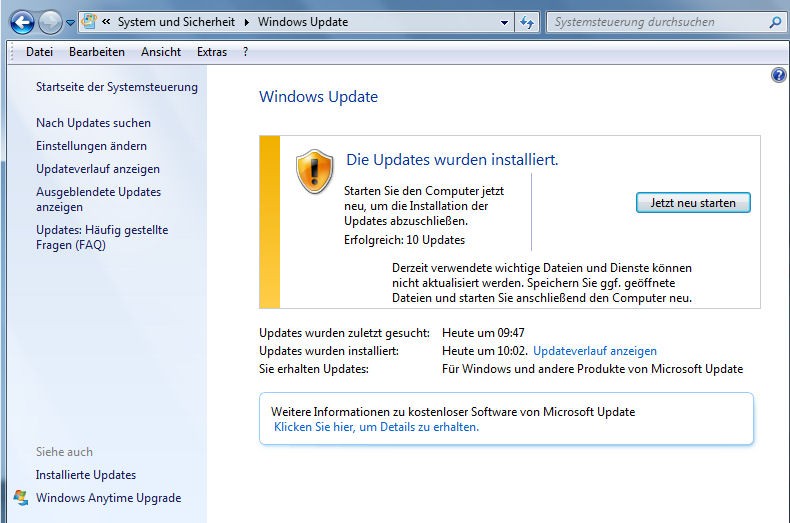 Windows-Update – Abschied von alten Bekannten - VersicherungsJournal ...